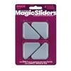 2-1/2 in. x 2 in. x 2 in. Triangle Magic Sliders (4-Pack) 04557 - The ...