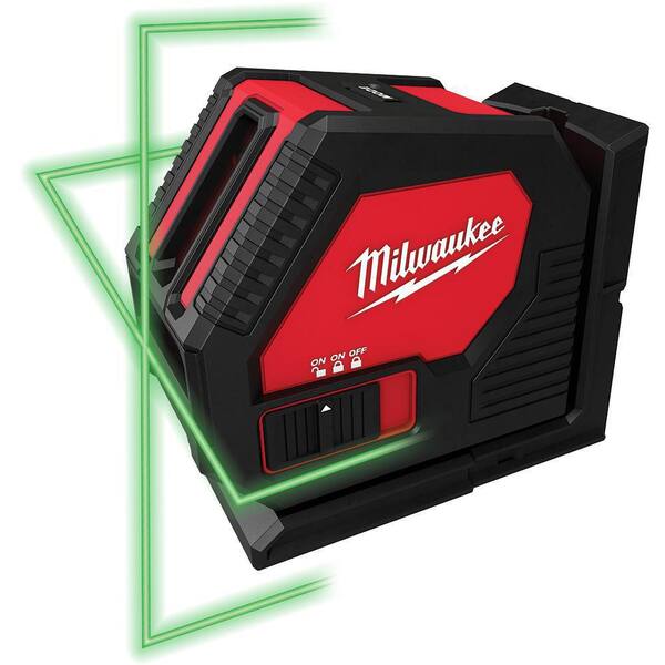 Milwaukee Green Cross Line Laser 3421 - The Home Depot