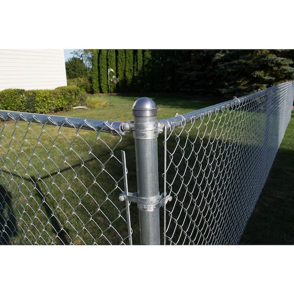 Chain Link Fence Post Covers What Is A Post Driven Fence And When To