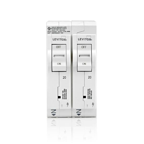 Have a question about Leviton Surge Protective Device with Two 20 Amp 1 ...