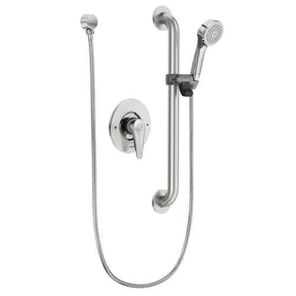 MOEN M-Dura 1-Handle Shower Trim Kit in Chrome (Valve Not Included ...