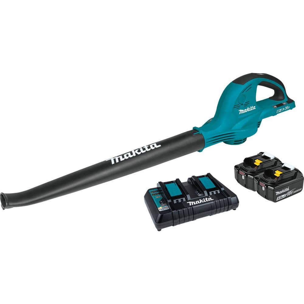 Makita 208 MPH 155 CFM LXT 18V X2 (36V) Lithium-Ion Cordless Leaf ...