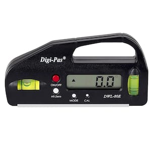 Digi-Pas 6 in. 2-Axis Smart Master Precision Level Bluetooth 0.0002 ...