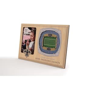 YouTheFan NFL New Orleans Saints Team Colored 3D StadiumView with 4 in ...