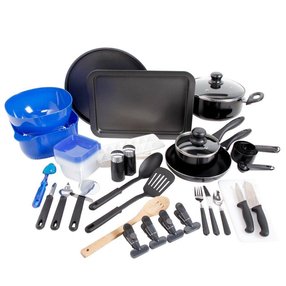 Gibson Home 59-Piece Cookware Combo Set 9192359 - The Home Depot
