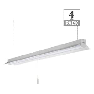 Feit Electric 4 ft. 45-Watt 4000K Bright White 2-Light 4500 Lumens ...