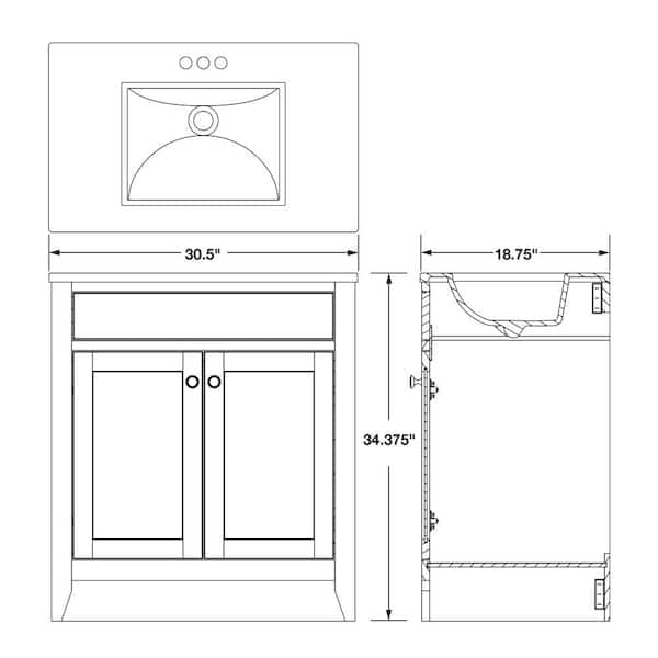 Glacier Bay Bathroom Cabinets Java | Cabinets Matttroy