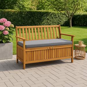 Linon Home Decor Kay 58.5 in. W 2 Person Seater Wood White Outdoor ...