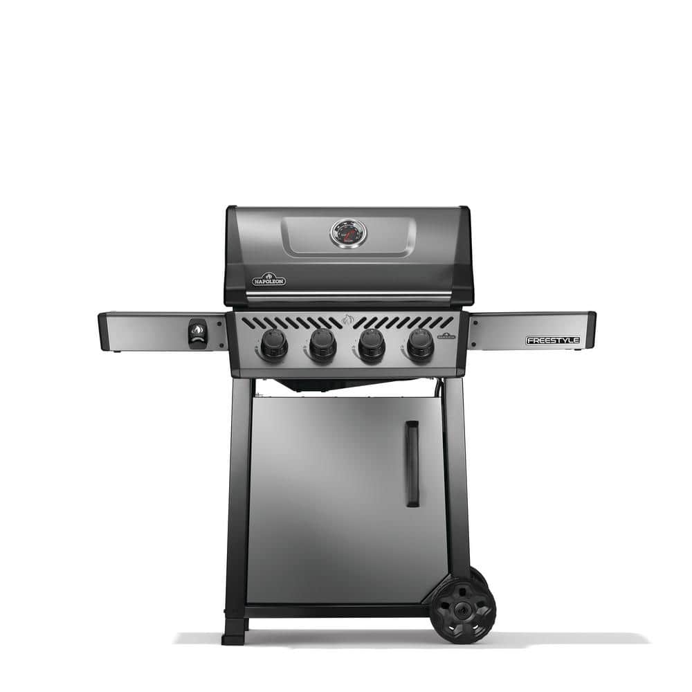 NAPOLEON Freestyle 425 4-Burner Propane Gas Grill in Graphite Grey ...