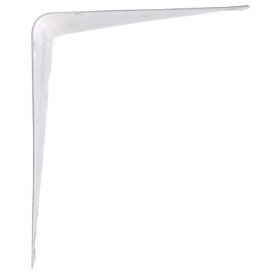 Hardware Essentials 20 in. White Super Strength Shelf Bracket (6-Pack ...