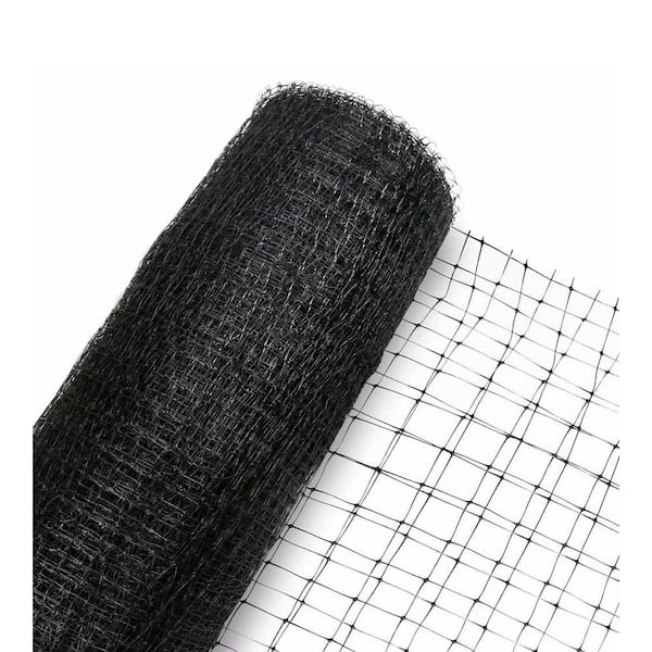 Justincity 1200 L x 90 W x 0 H Black UV Resistant Heavy Duty Decorative ...