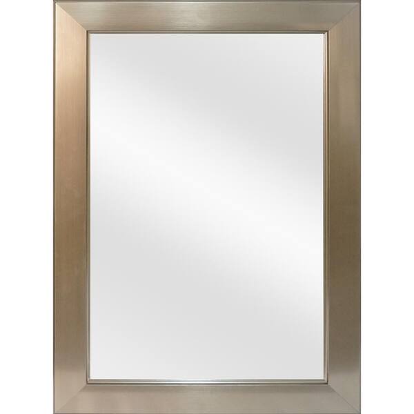 Glacier Bay 29.4 in. x 41.4 in. Flat Classic Rectangle Framed Vanity ...