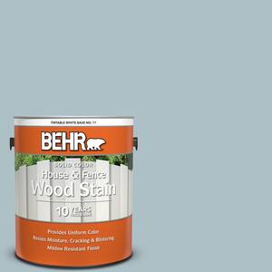 BEHR 1 gal. #PPU13-14 Ozone Solid Color House and Fence Exterior Wood ...