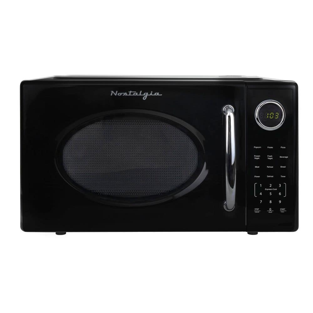 Nostalgia Retro Microwave-1.1 cu. ft. and 1000 Watt Countertop ...