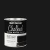 Rust-Oleum 30 oz. Chalked Black Abyss Ultra Matte Interior Paint (Case ...