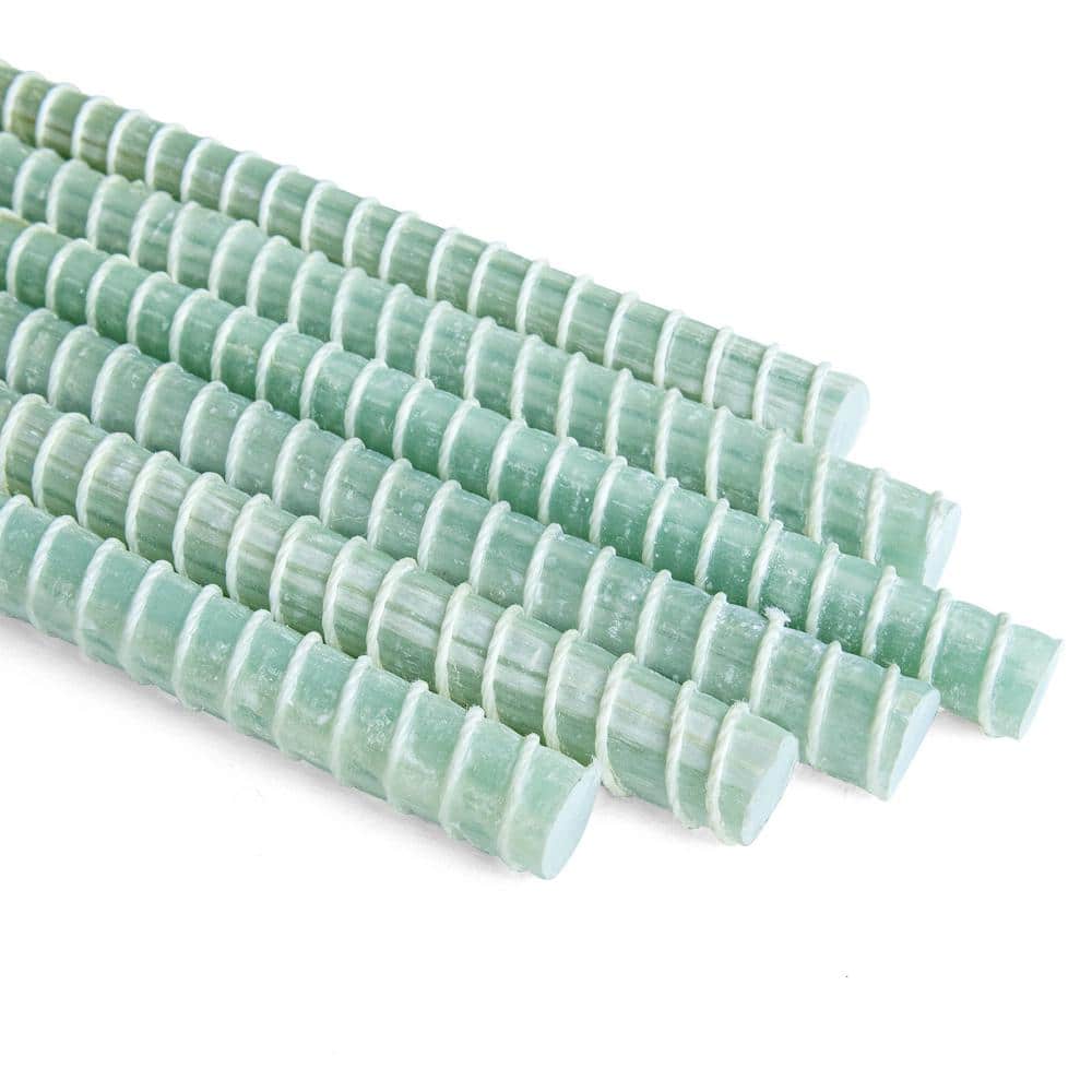 Wellco 0.63 in. x 84 in. #5 Nature Surface FRP Rebar (6-Pack) RB06384W6 ...