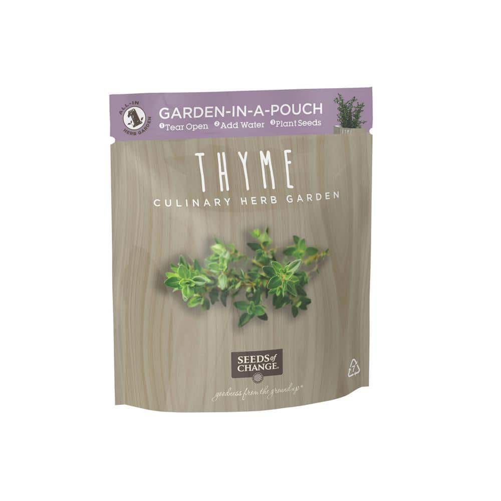 Seeds of Change Garden in a Pouch Organic Thyme 8153 - The Home Depot