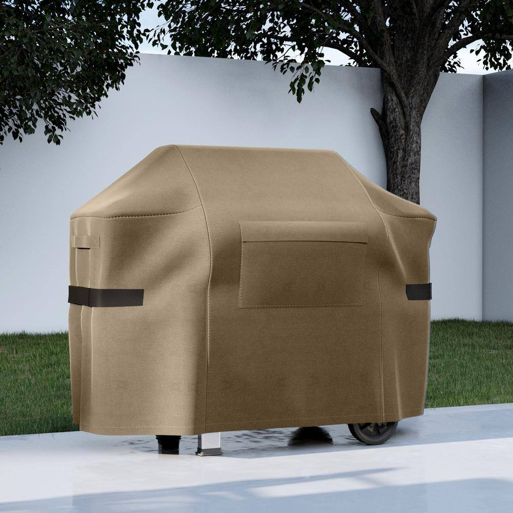 KHOMO GEAR 58 in. Grill Cover in Brown GER-1266 - The Home Depot