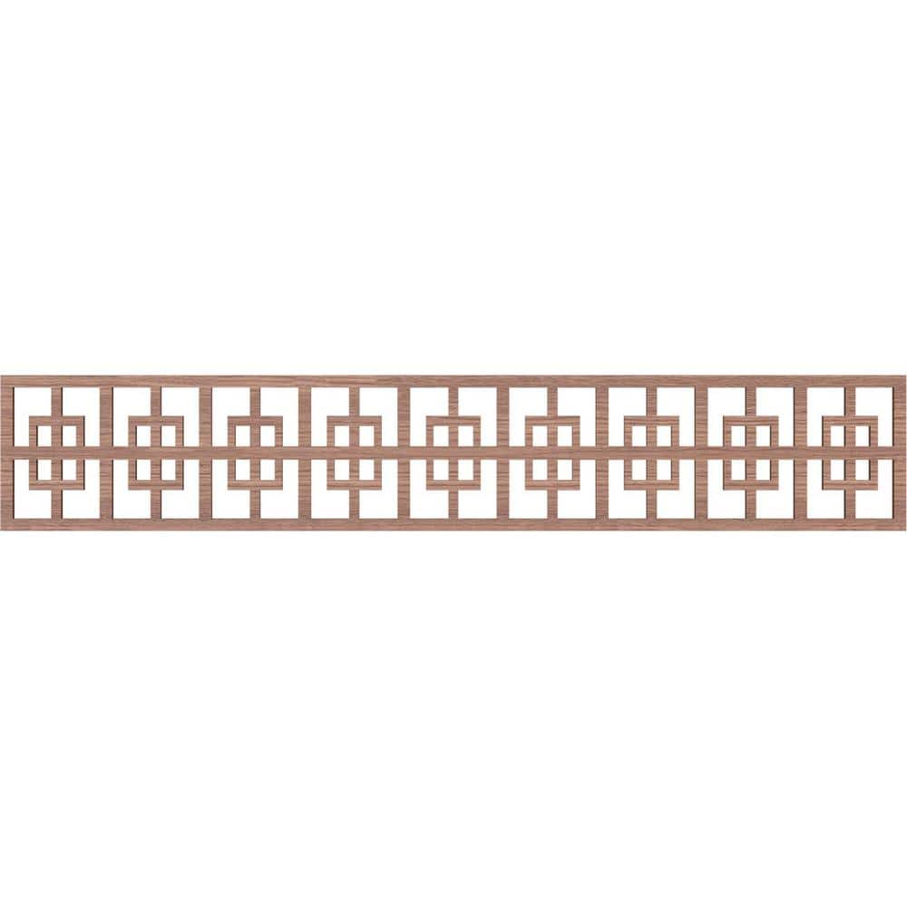 Ekena Millwork Cambridge Fretwork 0.25 in. D x 46.625 in. W x 8 in. L ...