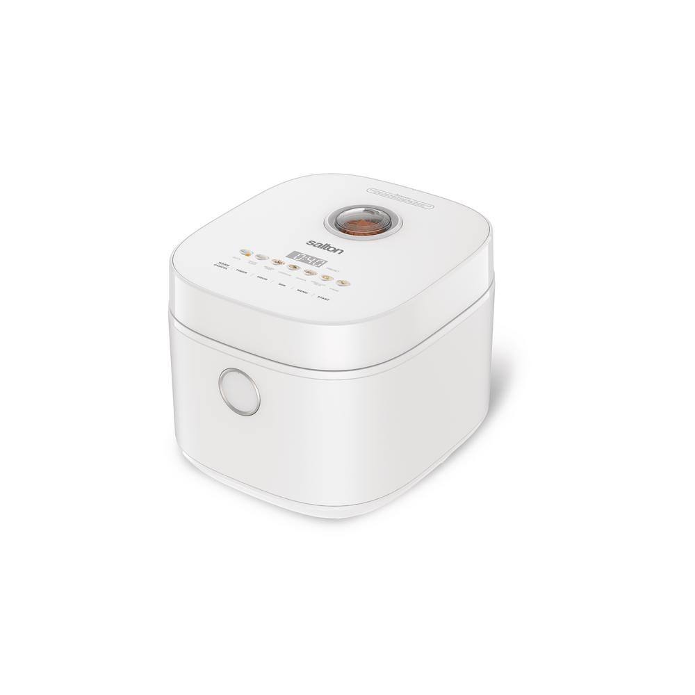 Salton 20 Cup White Multi-Function Micom Rice Cooker RC2129WH - The ...