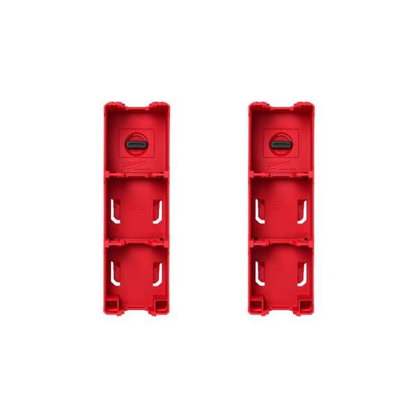 Milwaukee Packout M18 Battery Rack (2-Pack) 48-22-8339-2 - The Home Depot