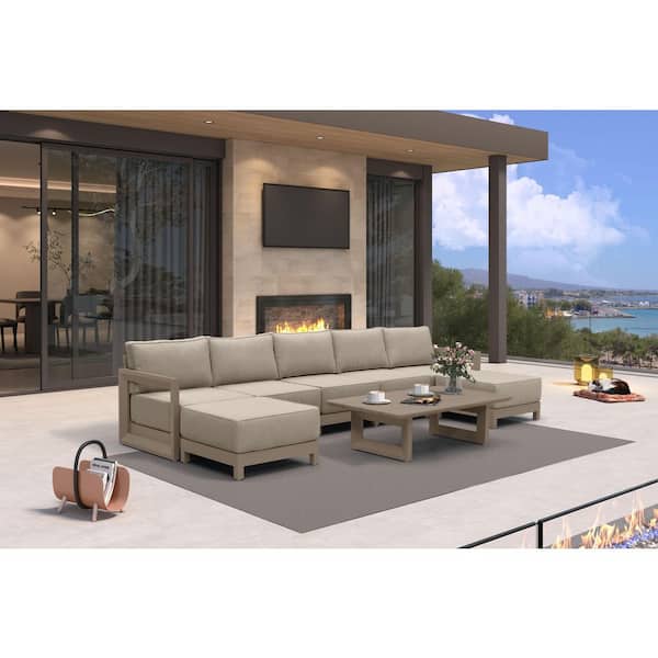 PURPLE LEAF 8-Piecess Patio Conversation Sets All Weather Outdoor Couch ...
