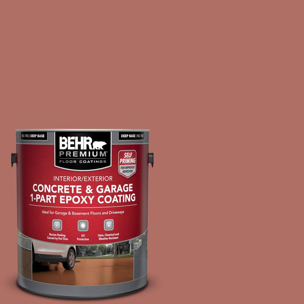 BEHR PREMIUM 1 gal. #PPF-20 New Enand Brick Self-Priming 1-Part Epoxy ...