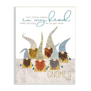 Stupell Industries Voices Inside My Head Home Gardener Gnome Quote By ...