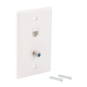Coaxial Wall Plates - The Home Depot