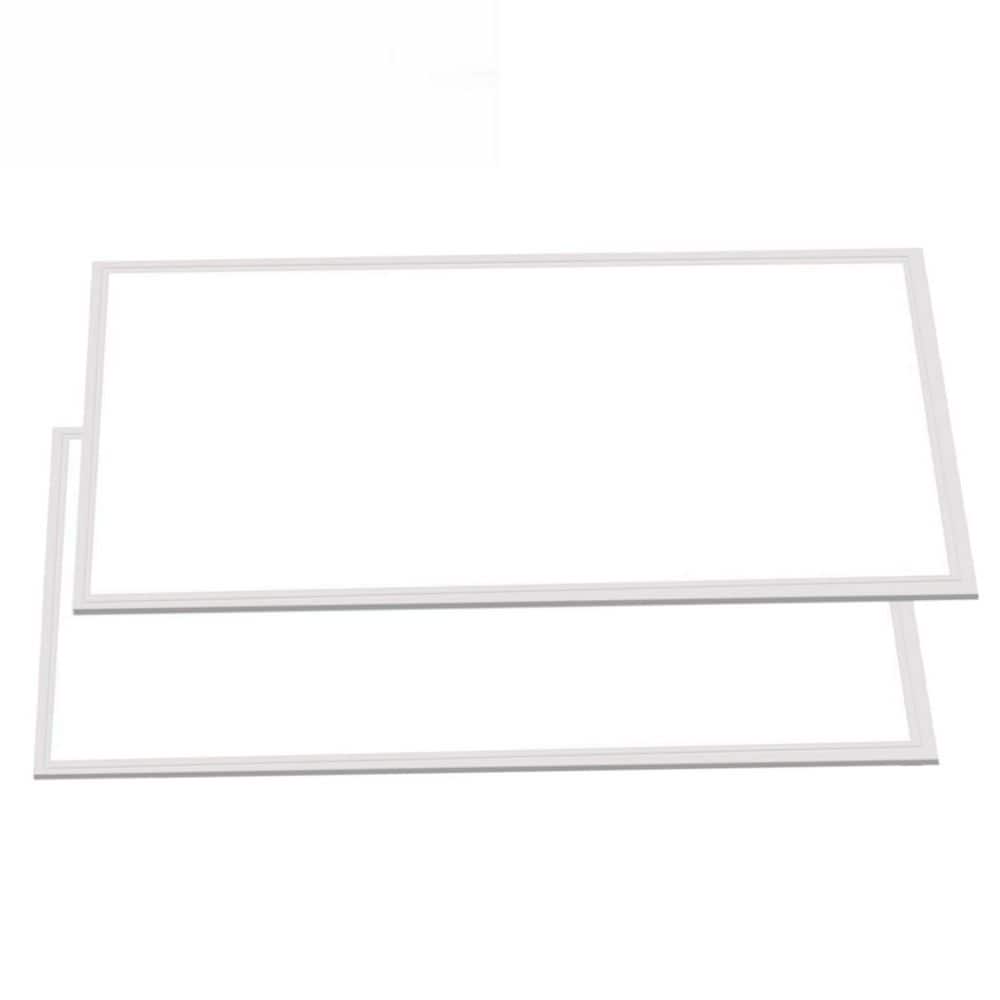 KOAOEIRS 2 ft. x 4 ft. 7800-Lumens Integrated LED Flat Panel Light ...