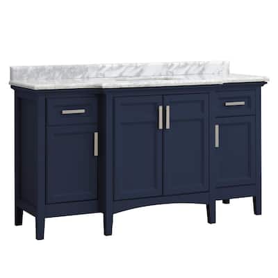 Blue - 60 Inch Vanities - Bathroom Vanities - Bath - The Home Depot