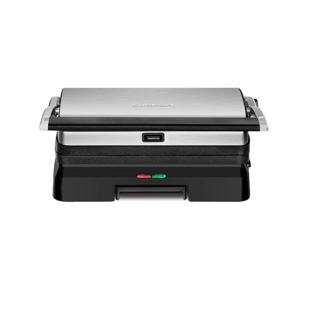 Cuisinart COPY 0 Brushed Stainless Steel Panini Press With Removable Cuisinart COPY 0 Brushed Stainless Steel Panini Press With Removable