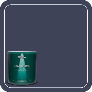 BEHR DYNASTY 1 qt. #T16-10 Blue Vortex Satin Enamel Interior Stain ...