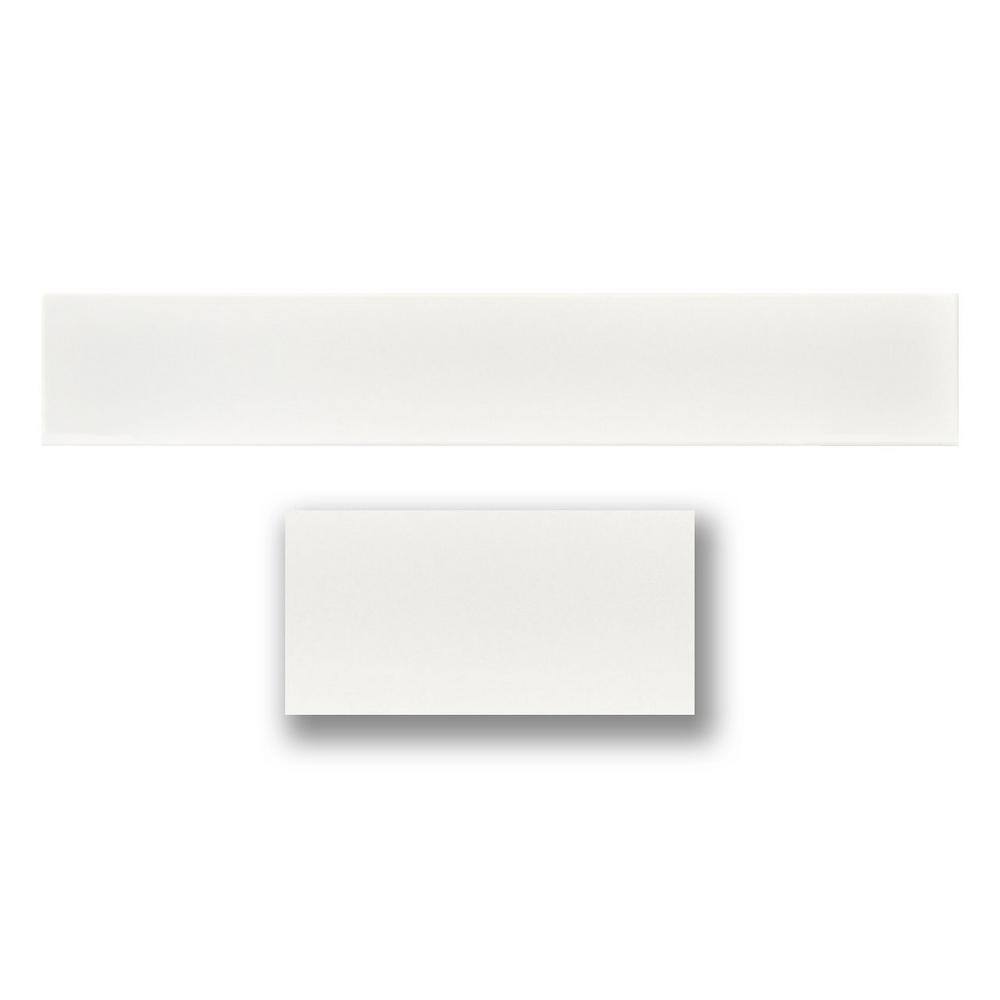 A La Maison Ceilings Ultra Pure White 0.5 ft. x 3 ft. Glue Up Hand ...