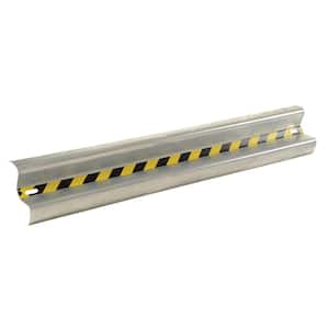 Vestil 48 in. Galvanized Steel Guard Rail GR-H2R-BO-4-HDG