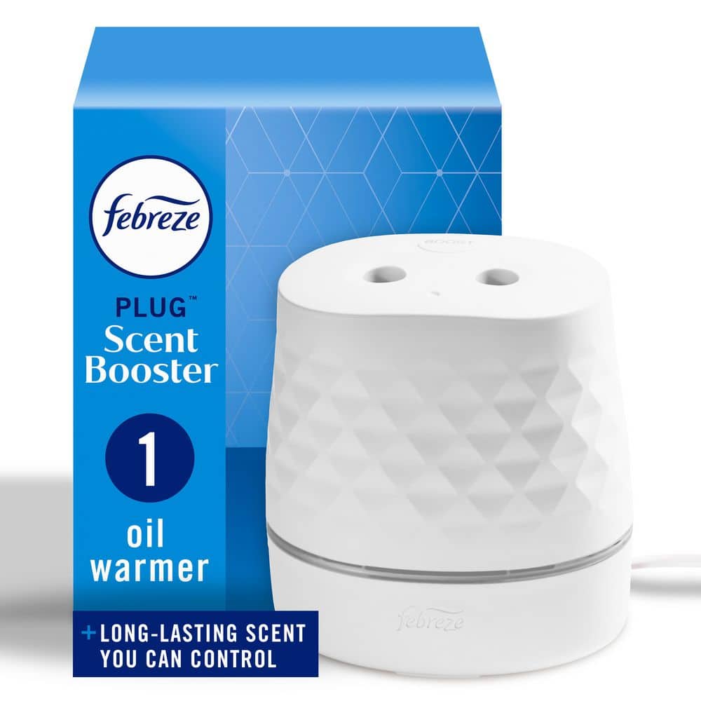 Febreze Plug Scent Booster Oil Warmer and Plug-In Air Freshener ...