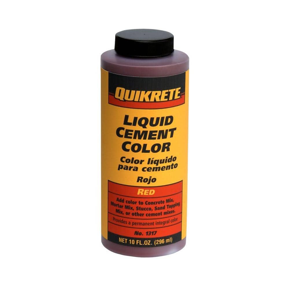 Quikrete QUIKRETE RED CEMENT COLOR 10OZ. 1030858 - The Home Depot