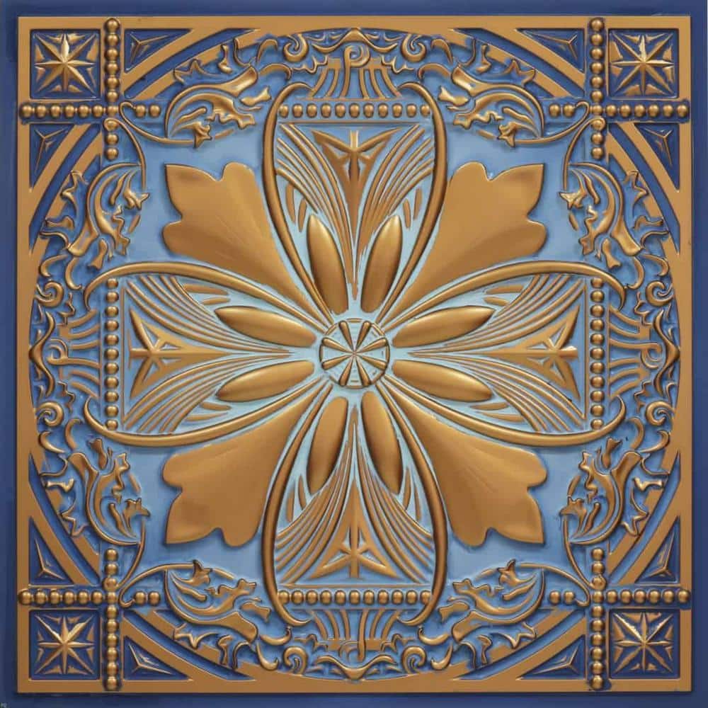 FROM PLAIN TO BEAUTIFUL IN HOURS Helena Golden Swan 2 ft. x 2 ft. PVC ...