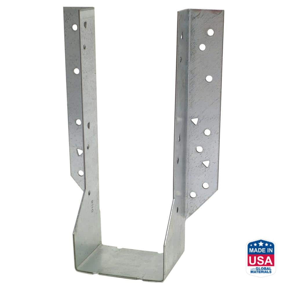 Simpson Strong-Tie HU Galvanized Face-Mount Joist Hanger for Double ...
