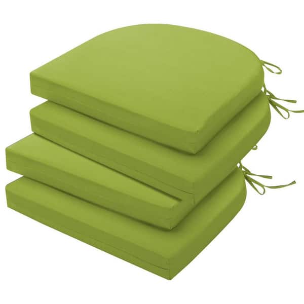 Grass Green Rectangle Outdoor Seat Cushion (4-Pack) D09MJZ5TR3 - The ...