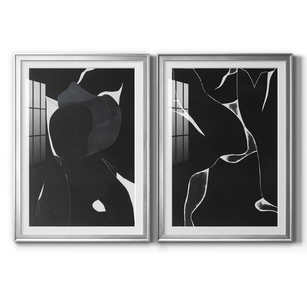 Wexford Home Night Bloom I by Wexford Homes 2-Pcs Framed Abstract Paper ...