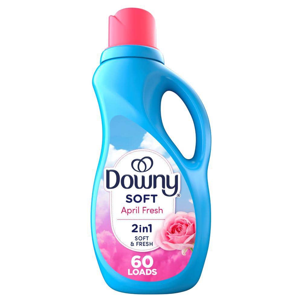 Downy Ultra 44 oz. April Fresh Fabric Softener Scent Liquid (60 Loads) 003077210033 - The Home Depot