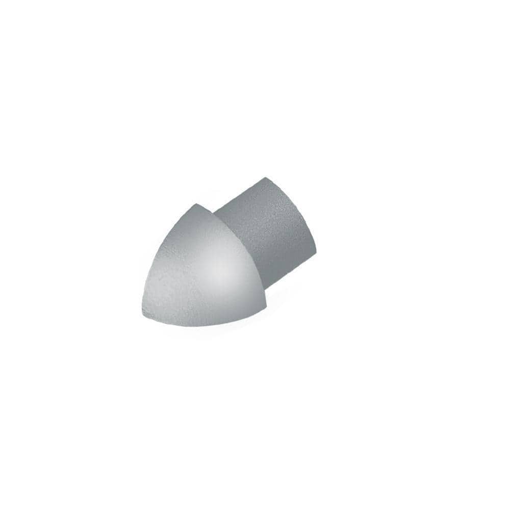 DURAL Durondell 3/8 in. Round Edge Ext Crnr Aluminum Hi-Gloss Anodized ...