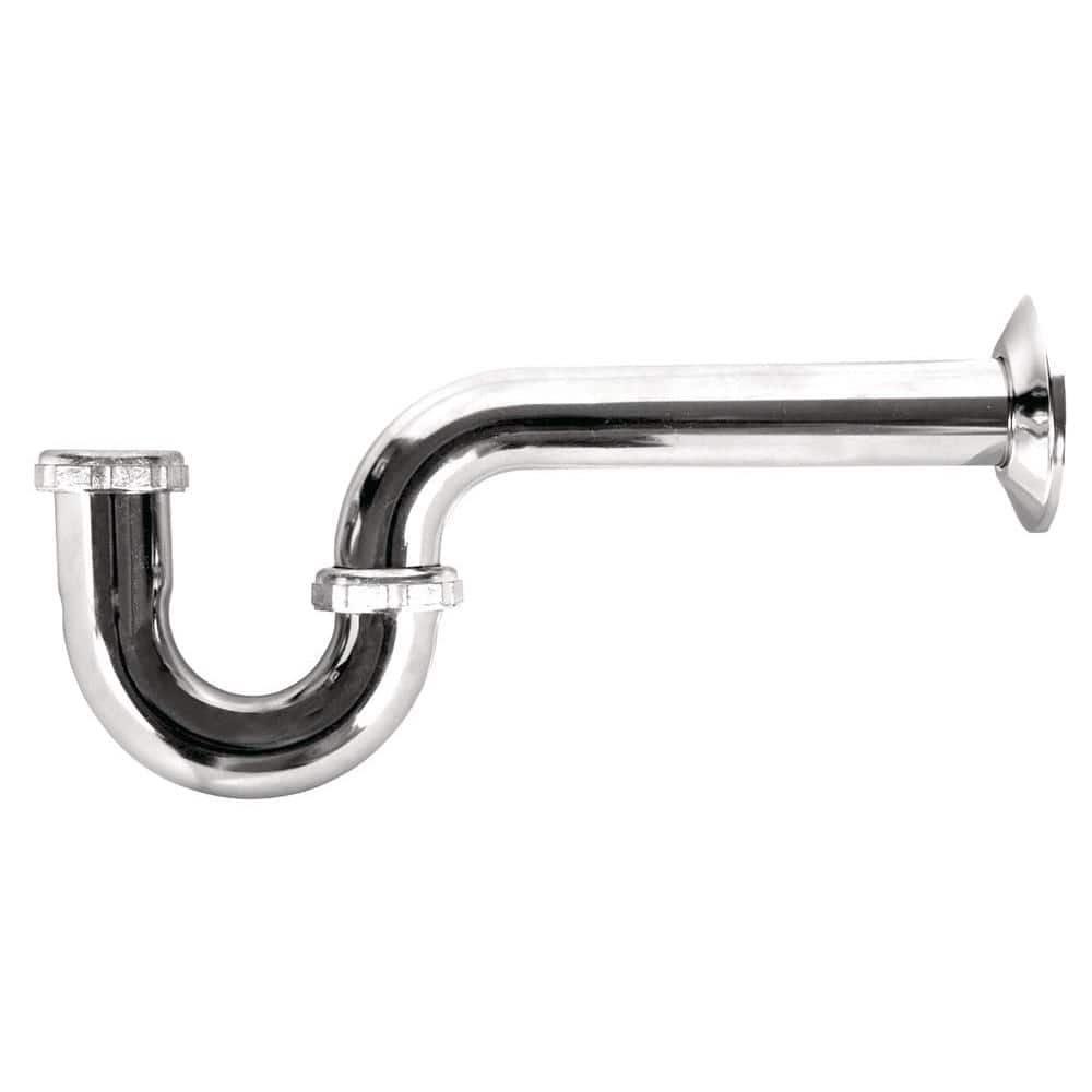 Reviews for Oatey 1-1/2 in. Brass P-Trap Without Cleanout, 17 Gauge ...