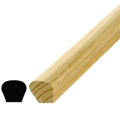 Alexandria Moulding WM 444 11/16 in. x 3-1/2 in. x 96 in. Primed Pine ...