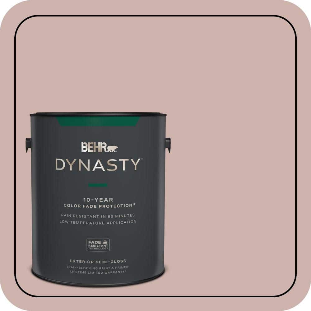 BEHR DYNASTY 1 gal. #180E-3 Plymouth Notch Semi-Gloss Exterior Stain ...