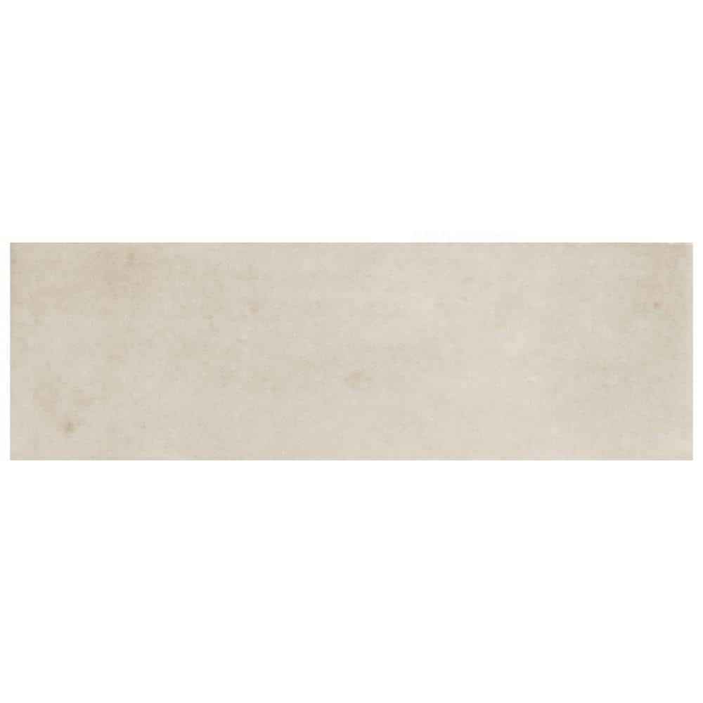 Merola Tile Coco Matte Canvas Beige 2 in. x 5-7/8 in. Porcelain Floor ...
