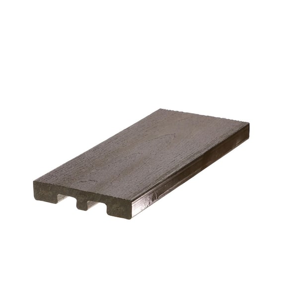 DuxxBak Optima Dekk LT 1 in. x 6 in. x 20 ft. Tree Bark Solid Edge Edge ...