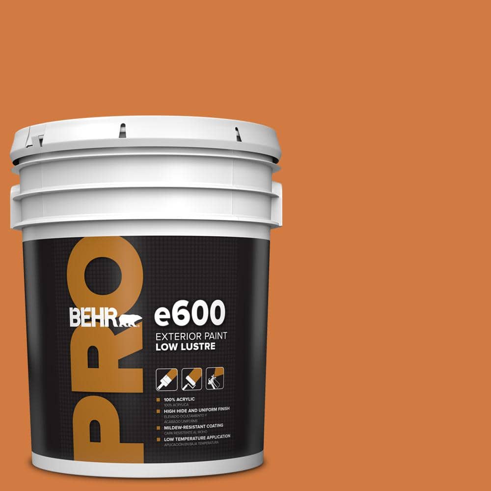 BEHR PRO 5 gal. #250D-6 Maple Leaf Low Luster Exterior Paint PR62305 ...