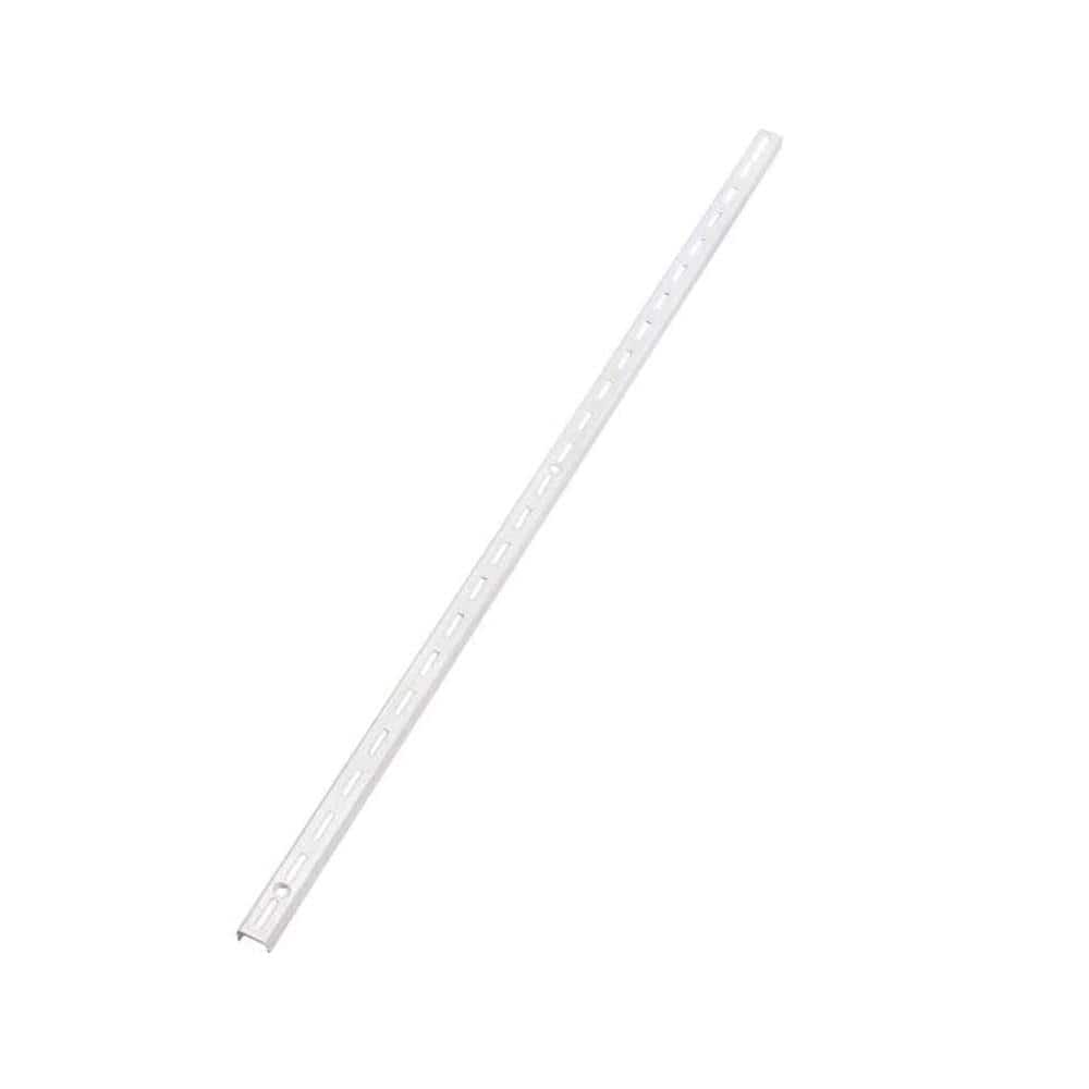 Everbilt 24 in. L - White Shelf Tracks Light Duty Vertical Rail 91203 ...